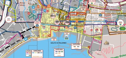 Mappa di Palermo - Cartina interattiva e download mappe in pdf